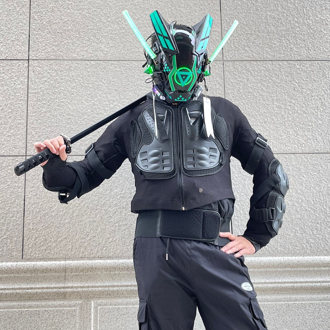 Cyberpunk 2077 Samurai Mask Sci-fi Masks Tactical Mask - Etsy