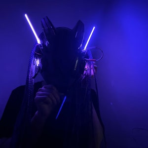 Cyberpunk 2077cyberpunkart Cosplay Mask Masquerade Mask Futuristic Mask ...