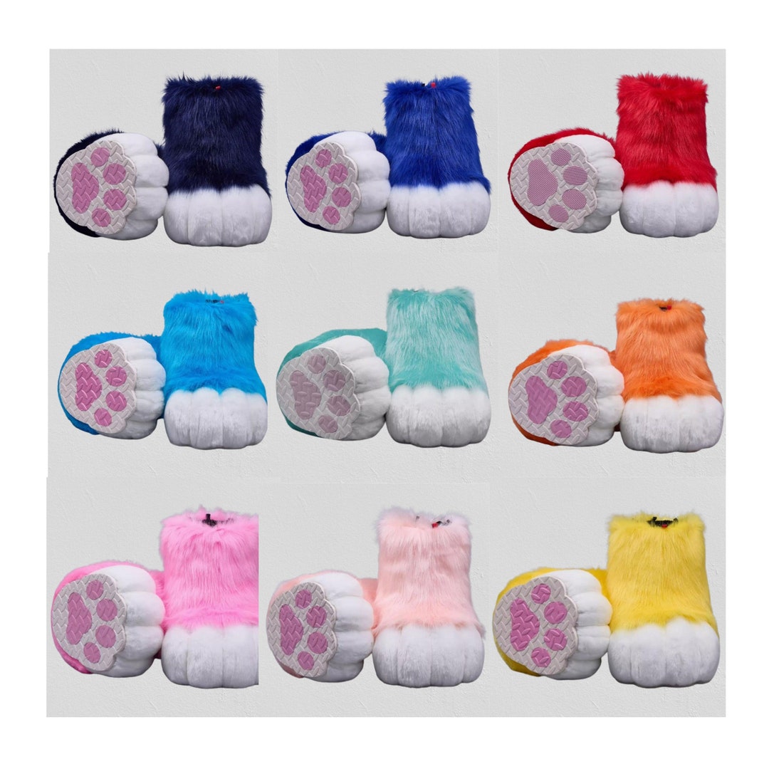 Fursuit Foot Fursuit Shoe, Fursuit Cosplay Fursuit Animal Paws, Animal ...