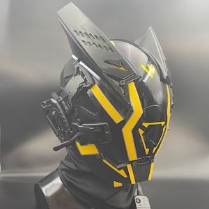 Cyberpunk 2077 Tactical Mask Cyberpunk Helmet Cyber Mask Samurai Mask ...