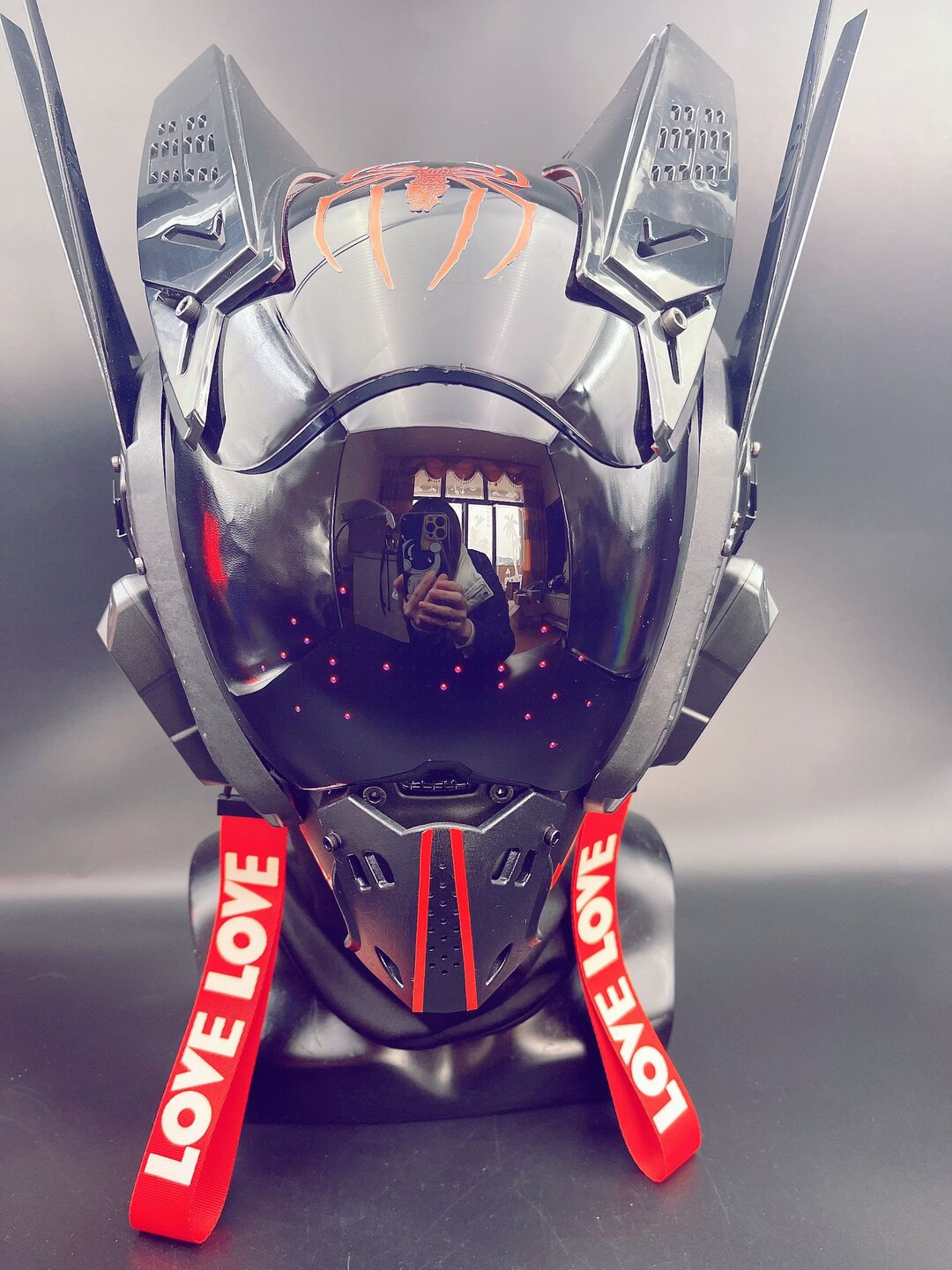 Cyberpunk Helmet Cyber Mask Cosplay Mask Samurai Mask Sci-fi Masks ...