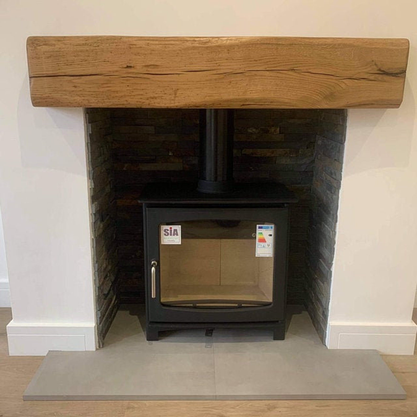 10x20cm Oak Mantel Beam Rustic Solid Oak Farmhouse Style - Etsy