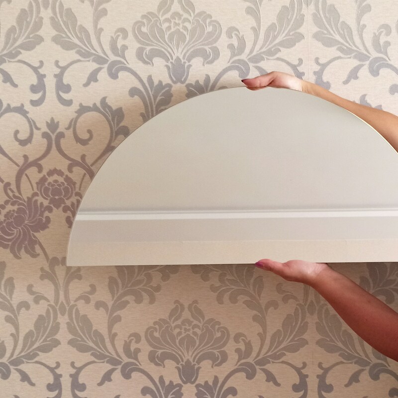Half Circle Mirror - Etsy