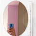 Wall Mirror With Pattern Sandblasting Pattern on Surface of Mirror ...