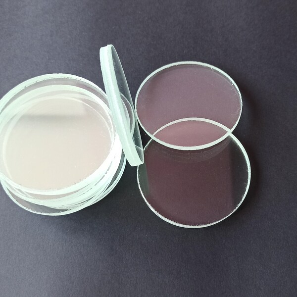 Circle Round Glass - Etsy