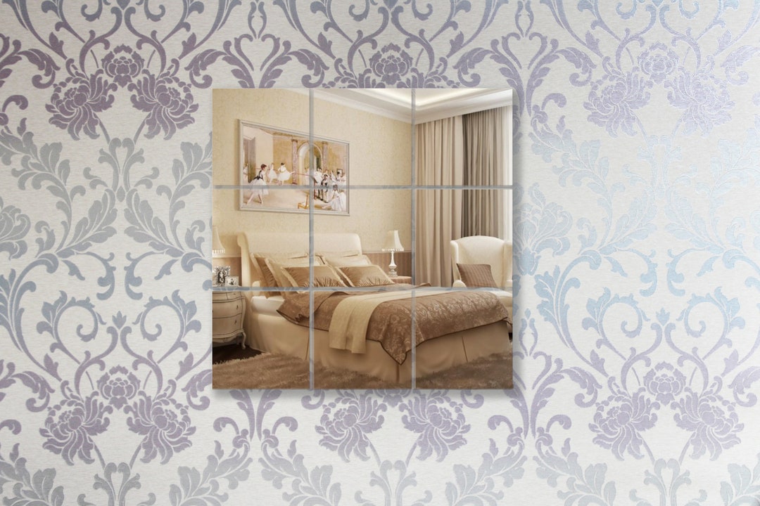 Mirror Collage Square Mirror Set for Wall Decoration Wall Mirror ...
