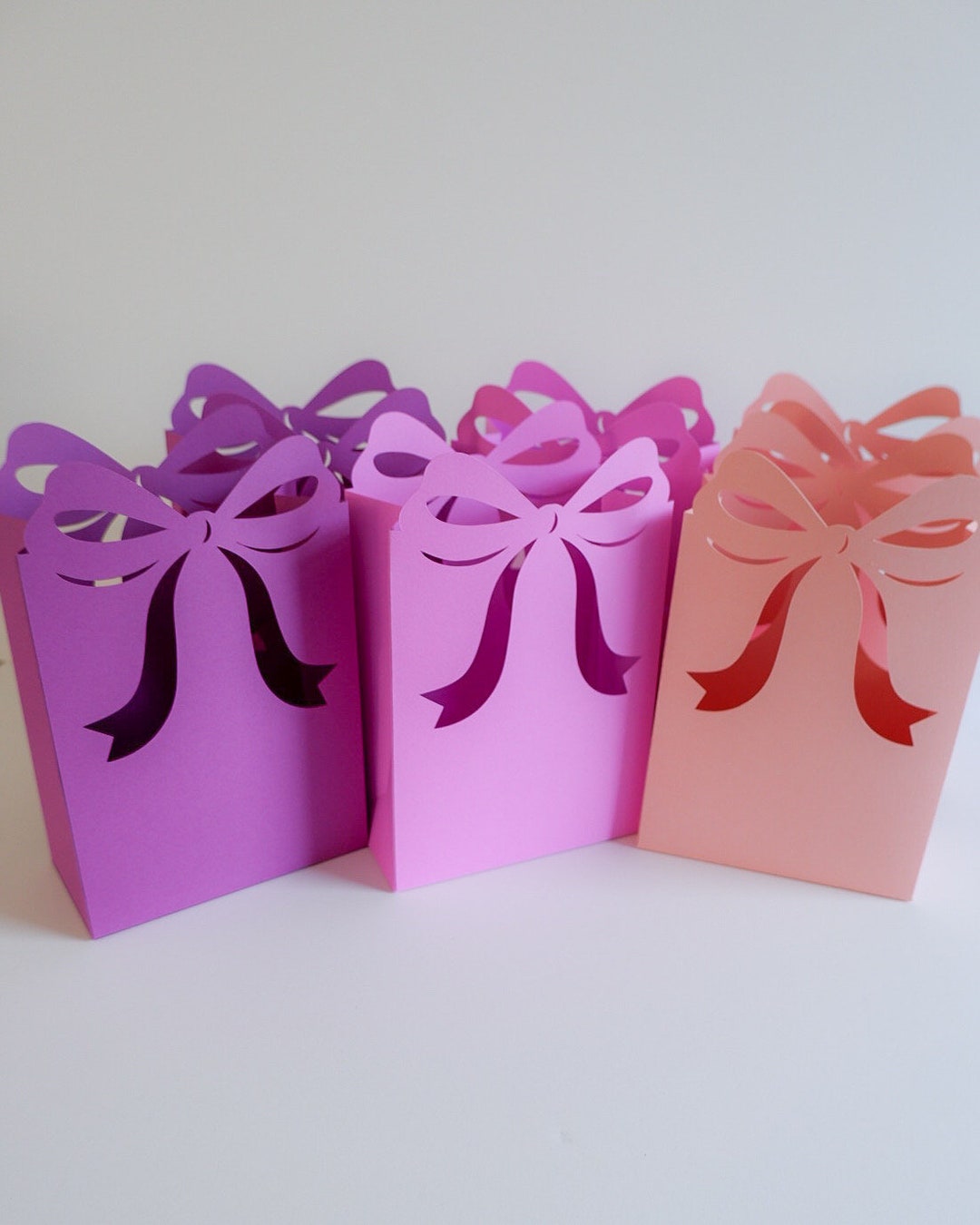 Bow Favor Boxes - Etsy