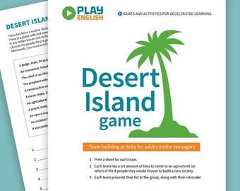 Decision Quest: Desert Island Survival Group Communication & Decision ...