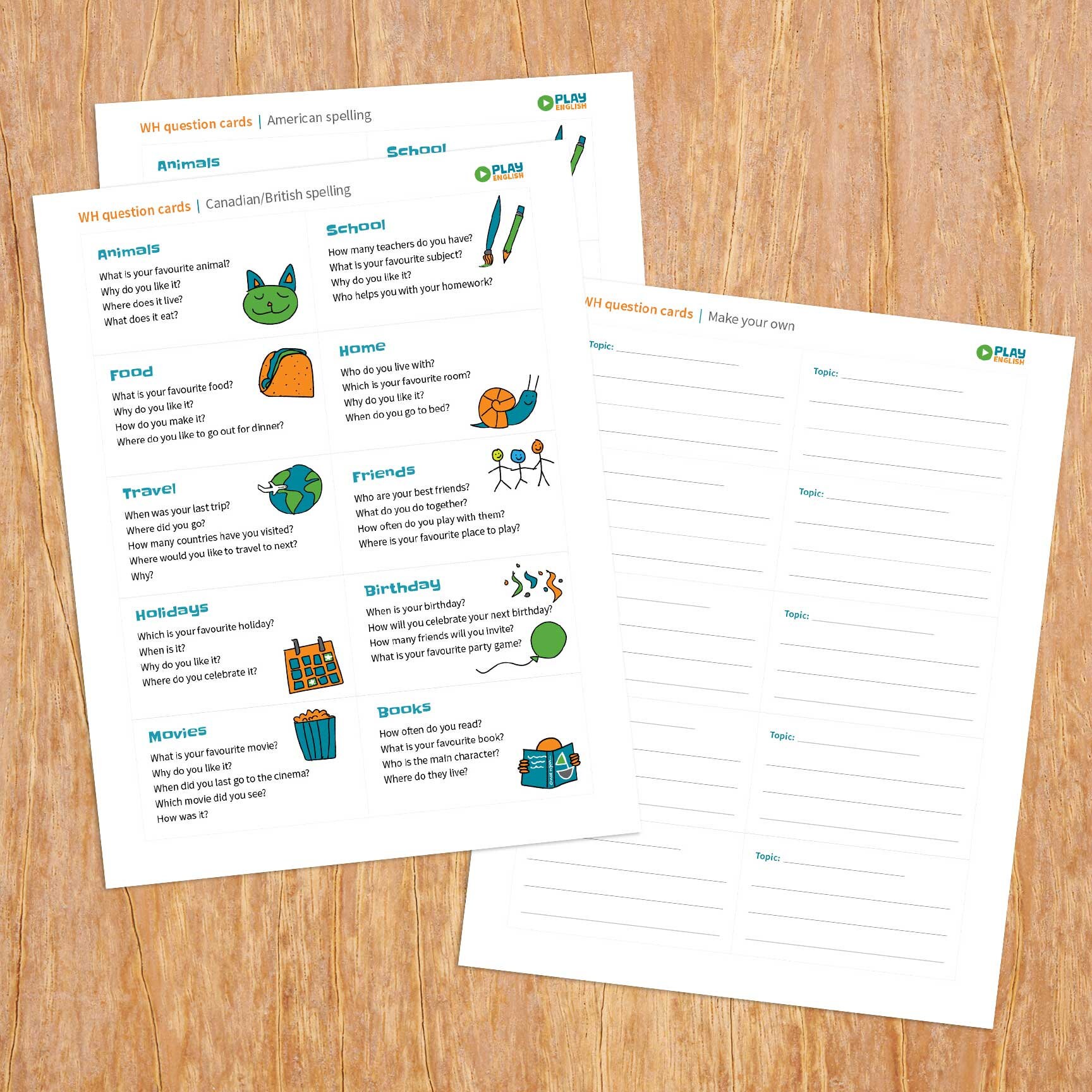 Hoja De Trabajo Con Preguntas Wh Making Questions In Spanish PDF