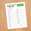 Spanish Christmas Word Scramble, Printable Holiday Activity En Español ...