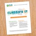 Team-building Game, Classify It, Printable Collaboration Game - Etsy