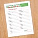 Spanish Christmas Word Scramble Printable, La Navidad Holiday Party ...