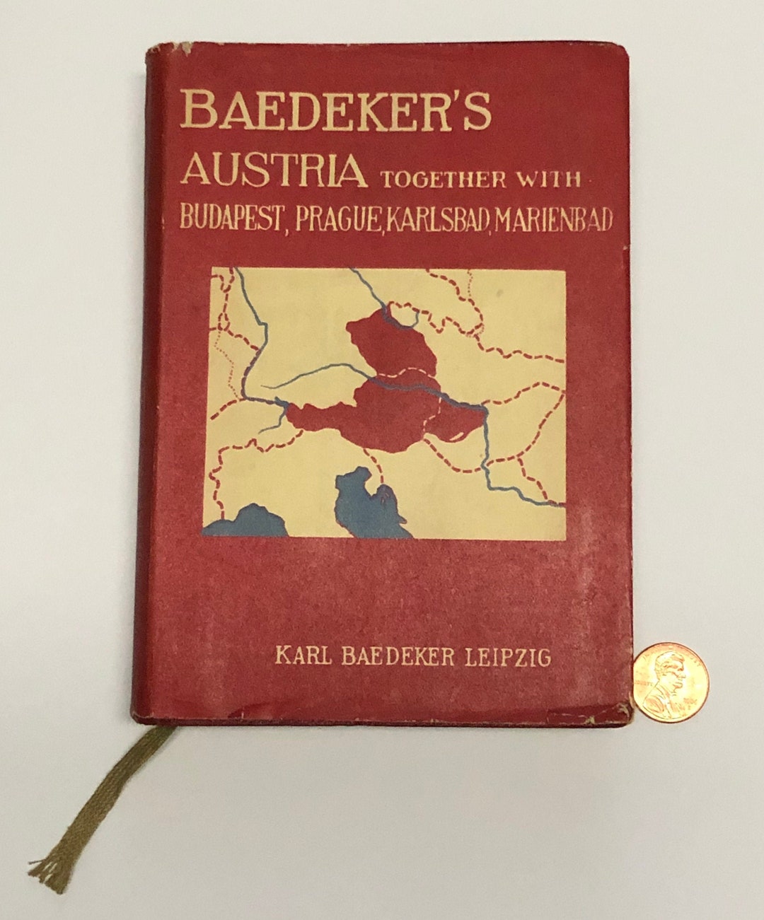 BAEDEKER'S AUSTRIA - Together With Budapest, Prague, Karlsbad ...
