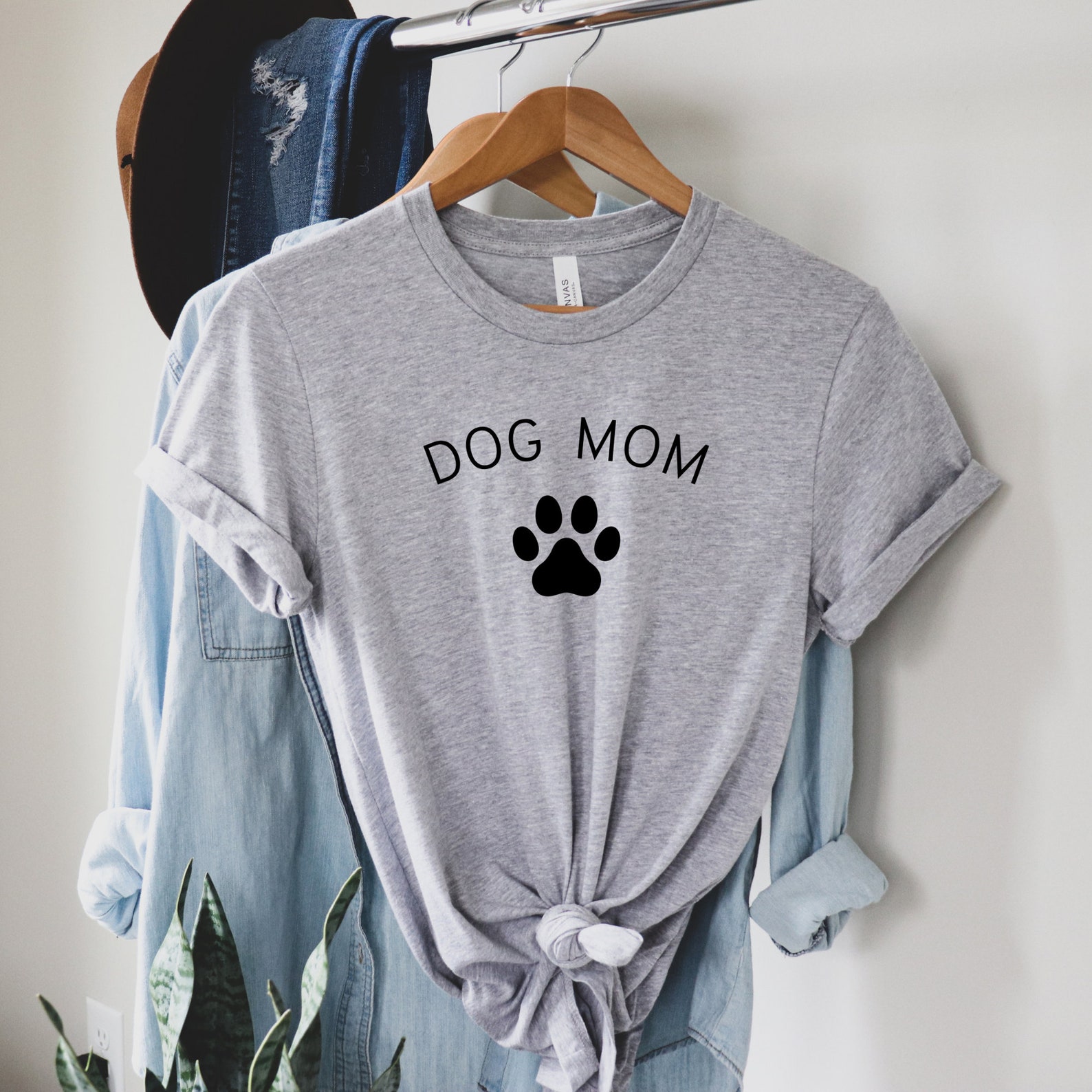 Dog Mom Ladies T Shirt Funny Dog Shirt Christmas Gift for - Etsy