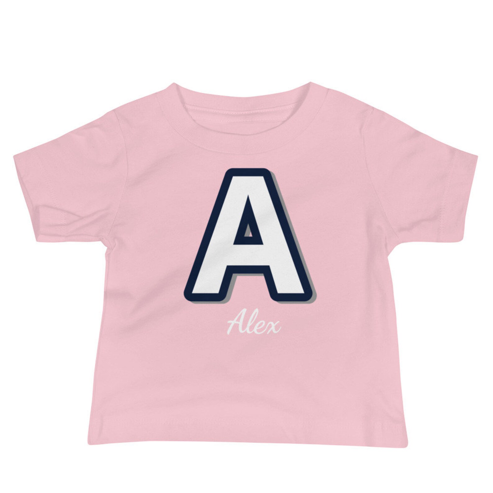 Alphabet Name Baby Tee Cute Baby Clothes Baby Shower Gift - Etsy
