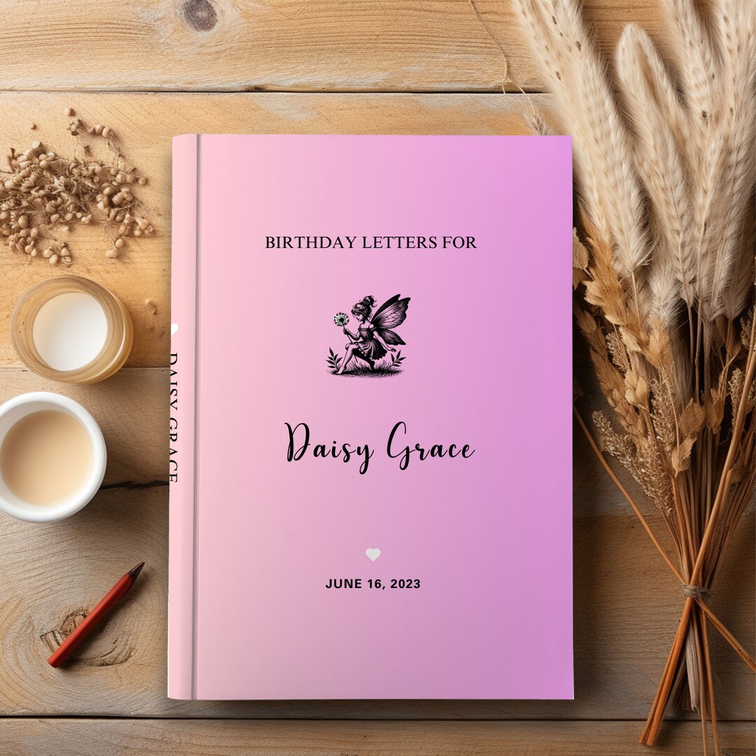 Personalized Birthday Keepsake Journal, Custom Birthday Memory Book ...