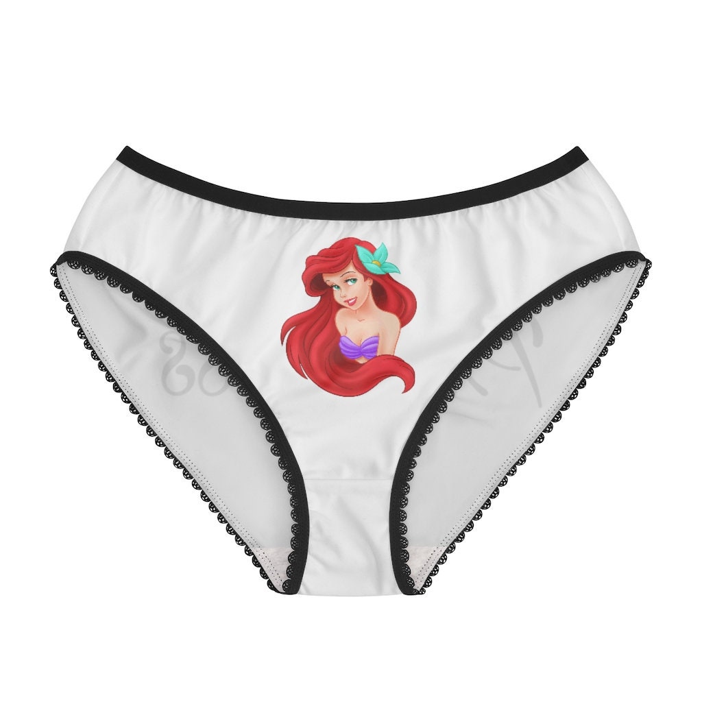 Ariel Disney Princess Panties Women's Briefs - Etsy