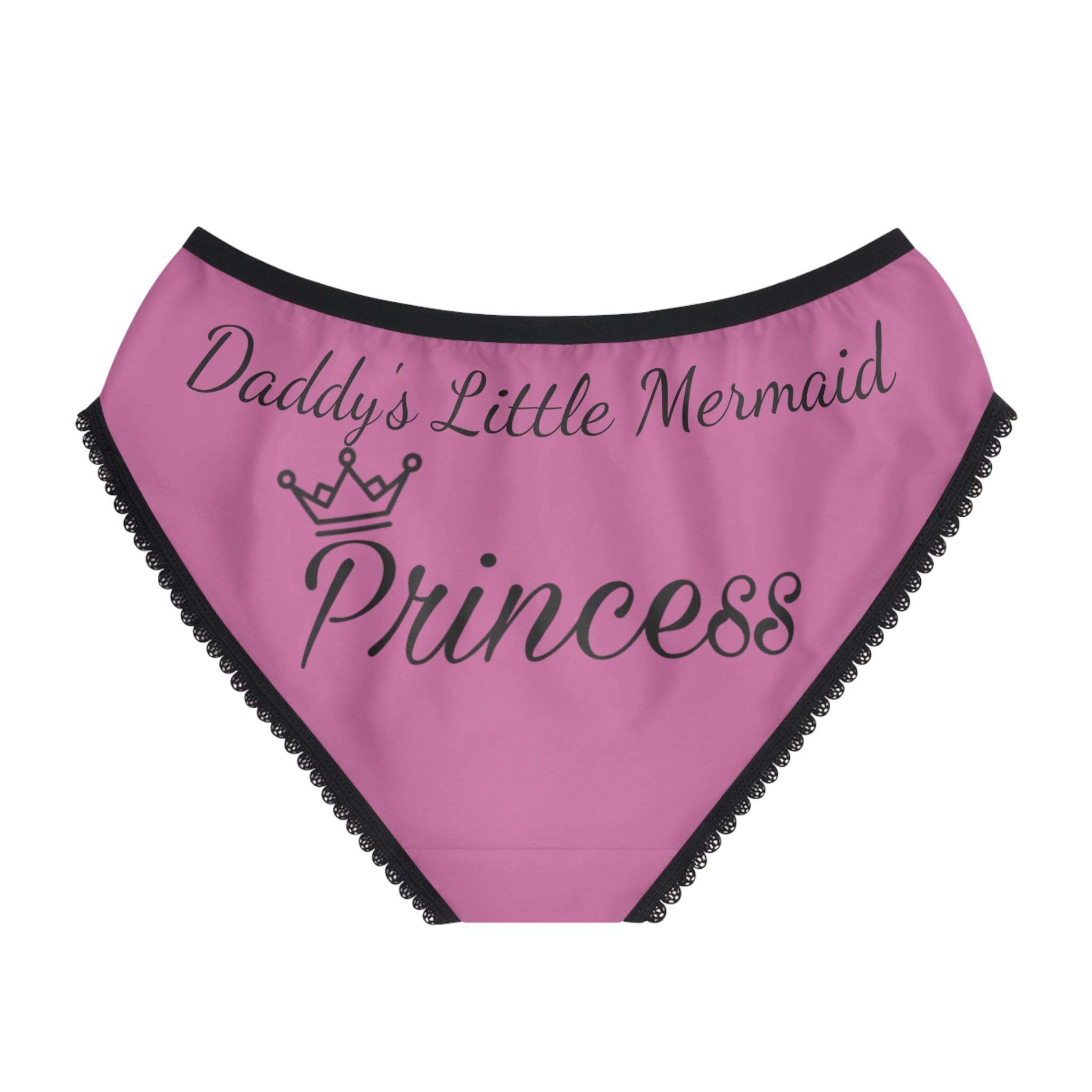 CUSTOM MESSAGE Ariel Disney Princess Pink Panties Women's Briefs - Etsy
