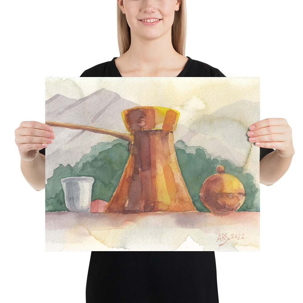 Bosnian Coffee Bosnia Print Bujrum Bosna Kahva Sarajevo - Etsy