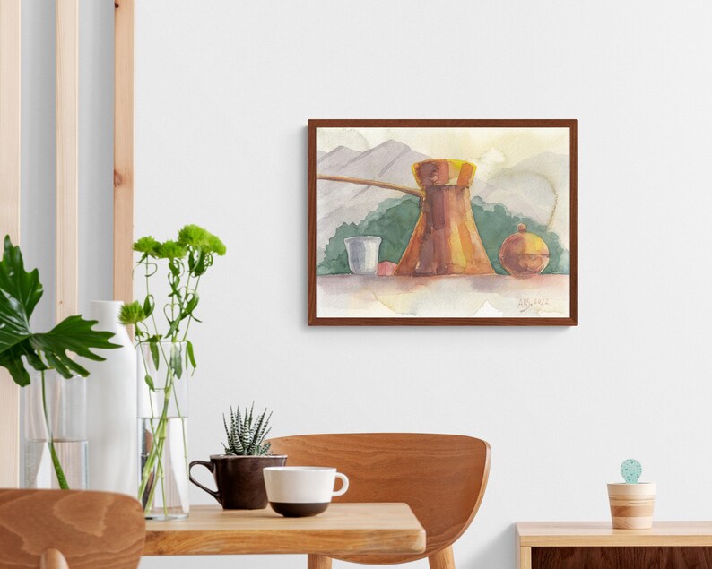 Bosnian Coffee Bosnia Print, Bujrum Bosna Kahva, Sarajevo Poster ...