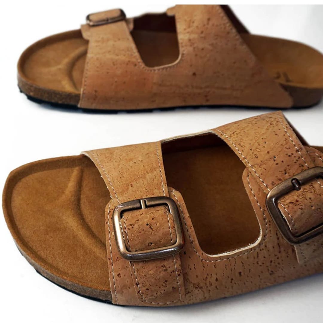 Cork Sandals BQ | Cork Footbed Sandals Portugal - Etsy