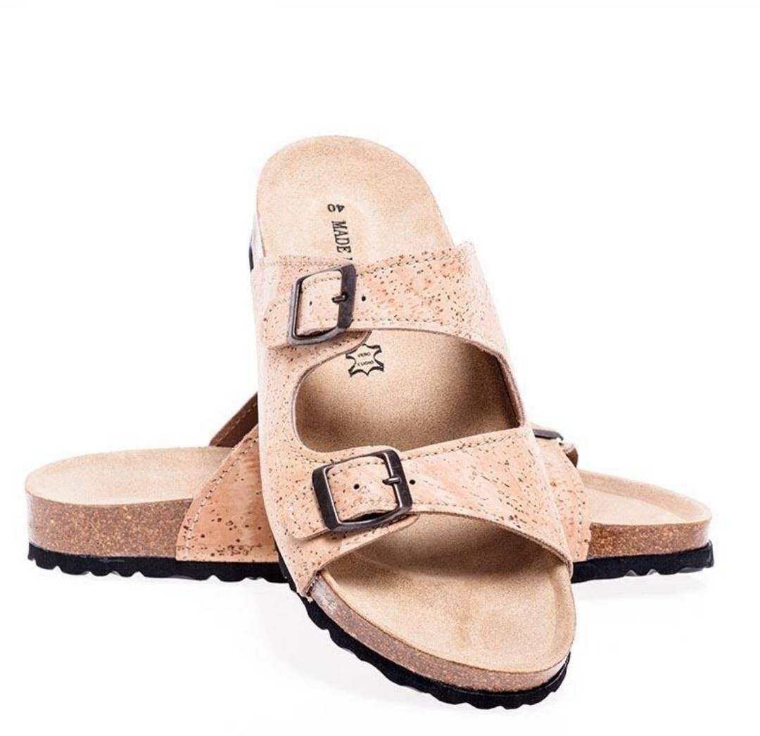 Cork Sandals Man - Strap - Handmade From Portugal - Etsy