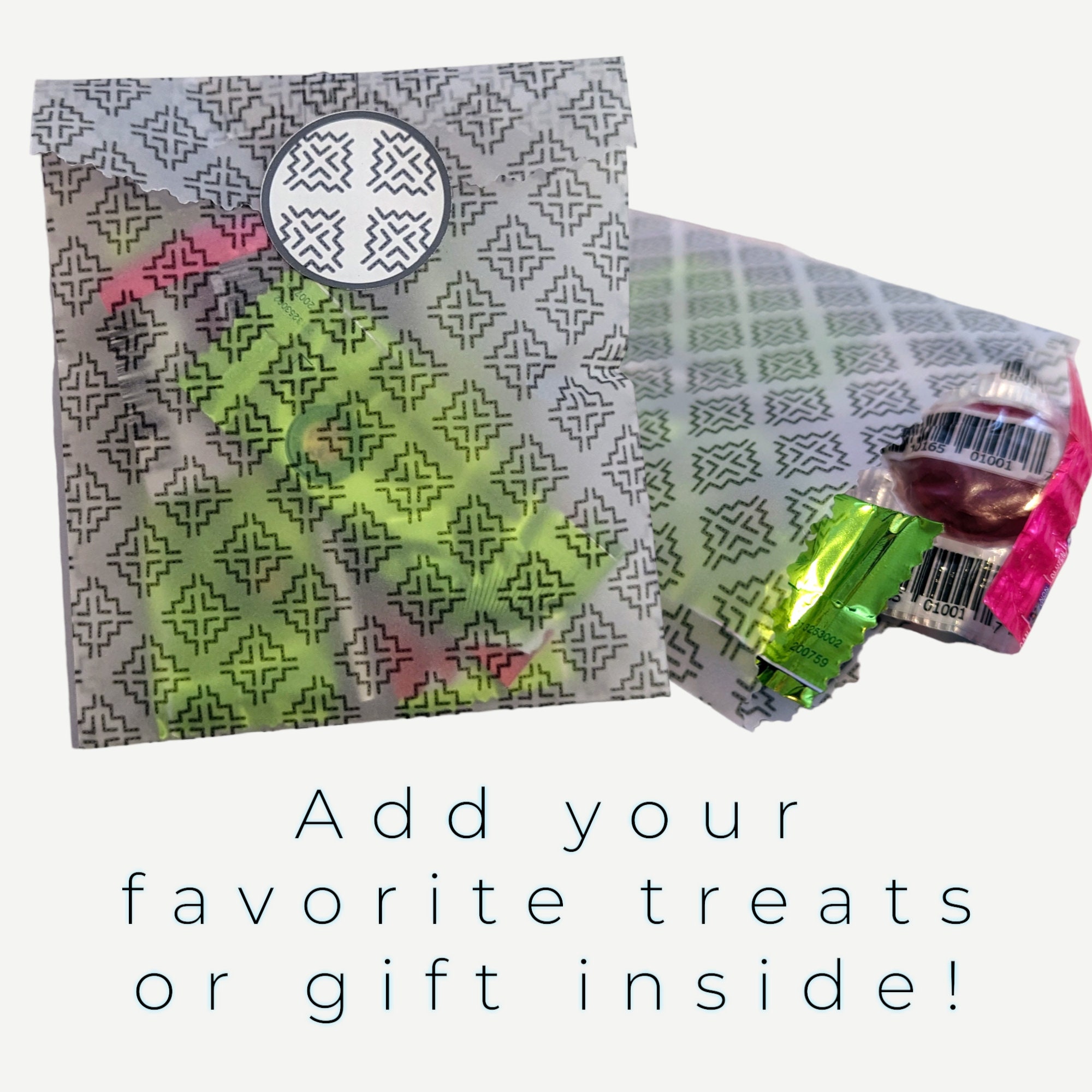 Hmong Motif Theme Favor Bag | 5x8 Treat Bag | Gifts | Kids | Birthday ...