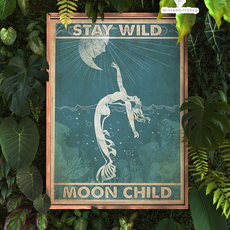 Mermaid Posters - Etsy