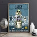Alien Poster/ Alien Vintage Poster/ Funny Alien Poster/ Alien Home ...