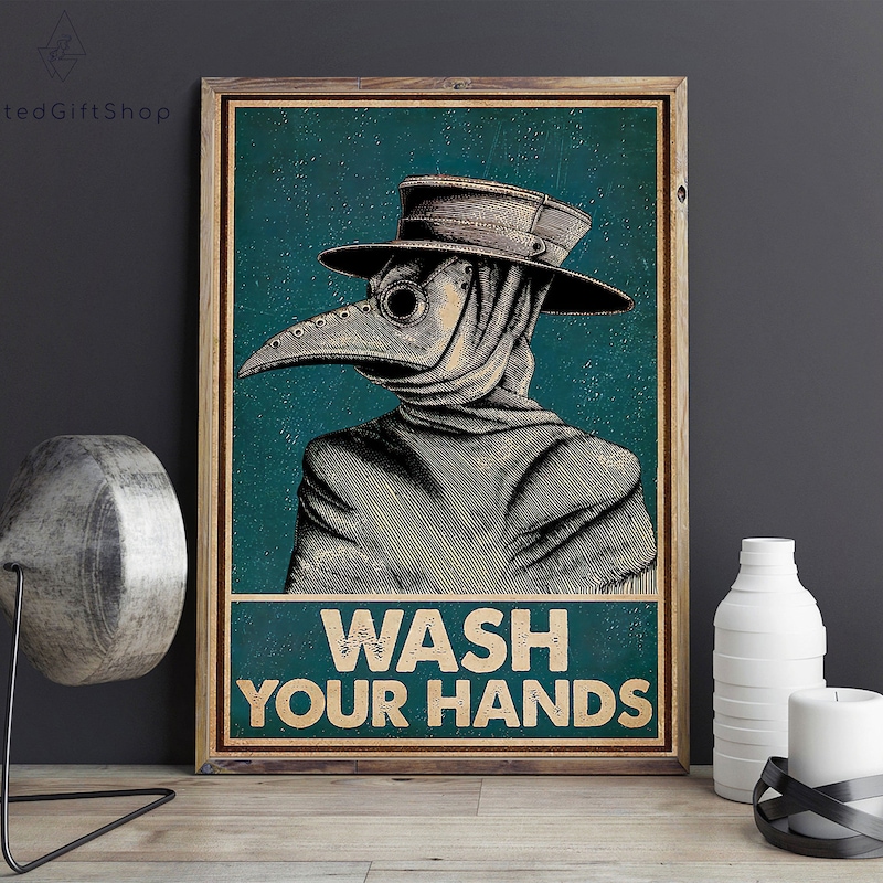 Plague Doctor Print - Etsy