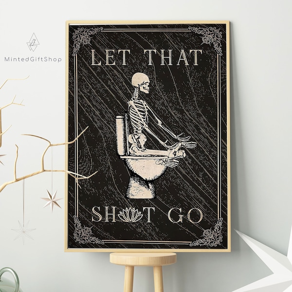 Skeleton Toilet - Etsy