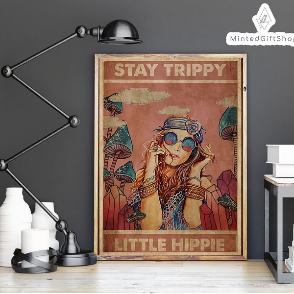 Hippie Poster - Etsy