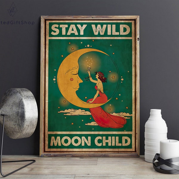 Stay Wild Poster - Etsy UK