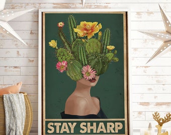 Sharp Poster - Etsy