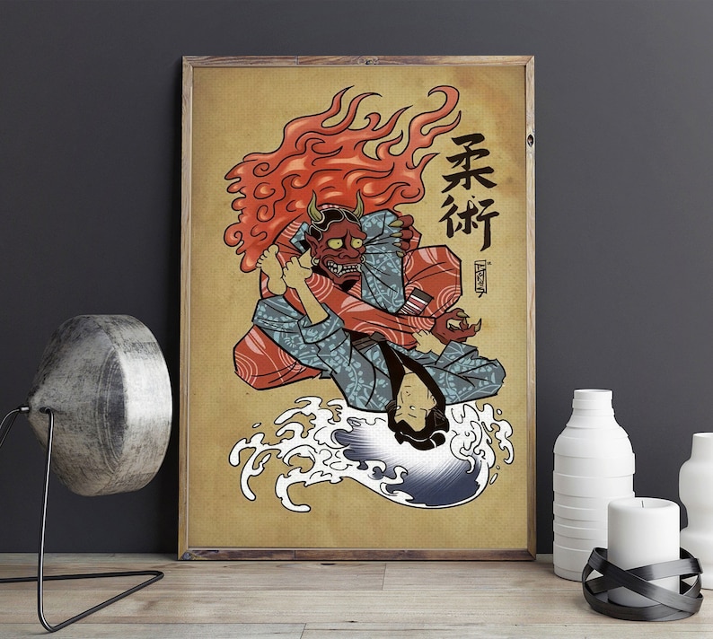 Jiu-jitsu Techniques Poster Fighting Martial Arts Poster Jiu - Etsy