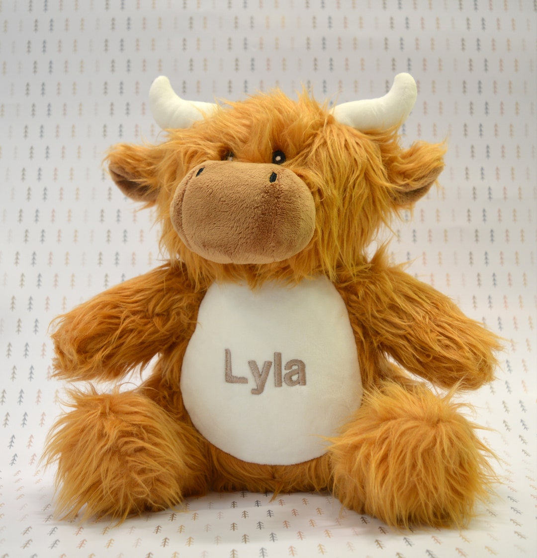 Personalised Harry the Highland Cow - Etsy