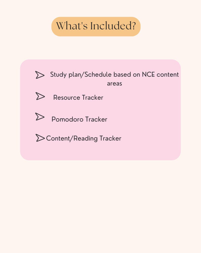 2025-national Counselor Exam Study Schedule and Planner, NCE Study ...