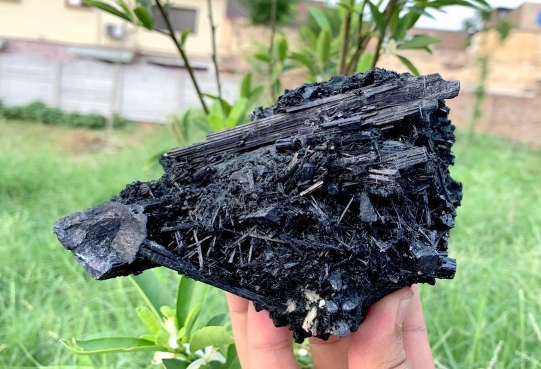 663 Grams Very Beautiful Damagfree Natural Polished Black Tourmaline ...