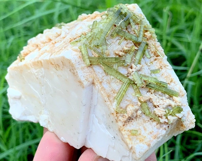 226 Grams Very Beautiful Natural Damagfree Lustrous Perfect Bunch Green ...