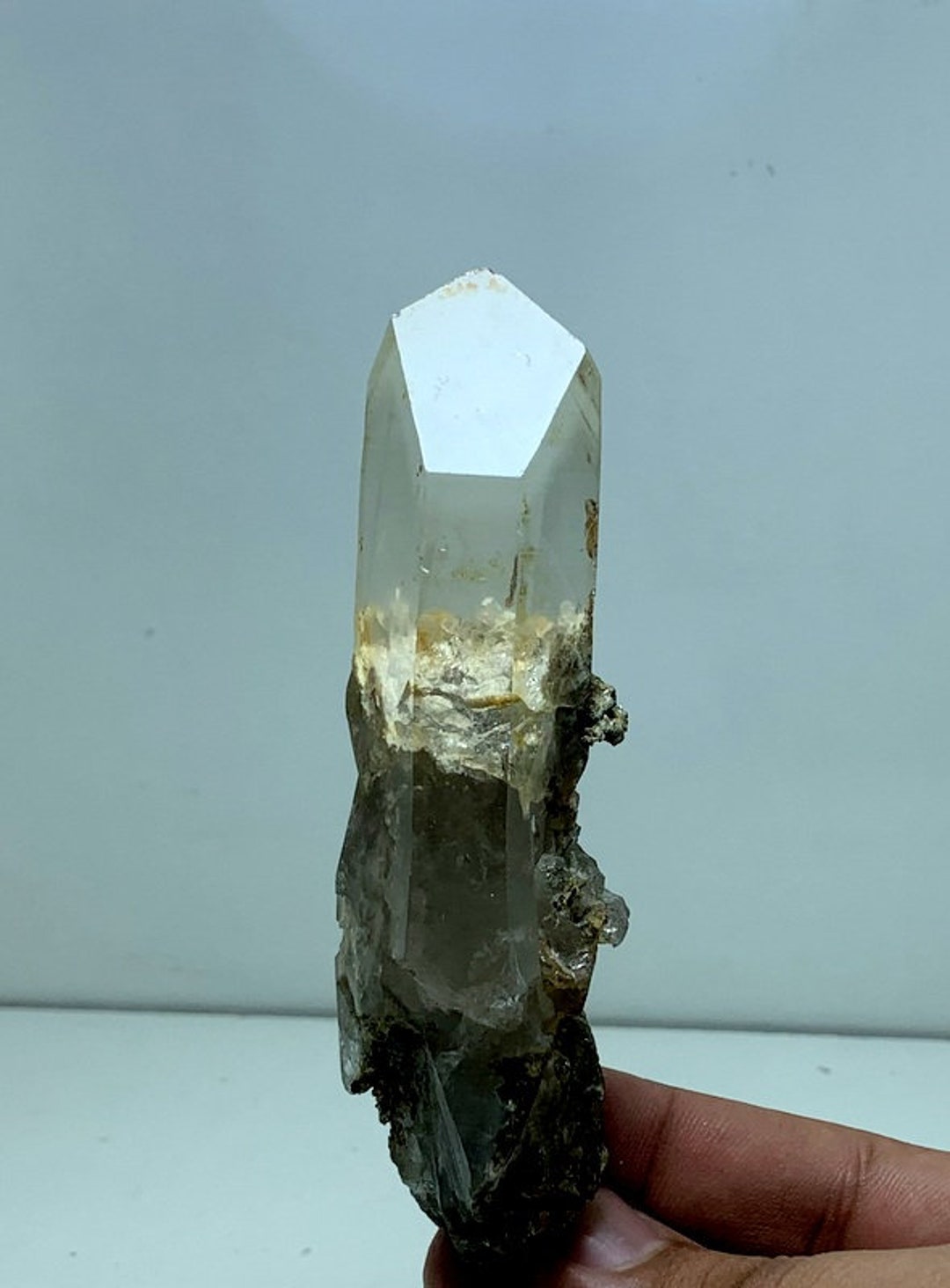 113 Grams Very Beautiful Natural Damagfree Chlorite Inclusion Quartz ...