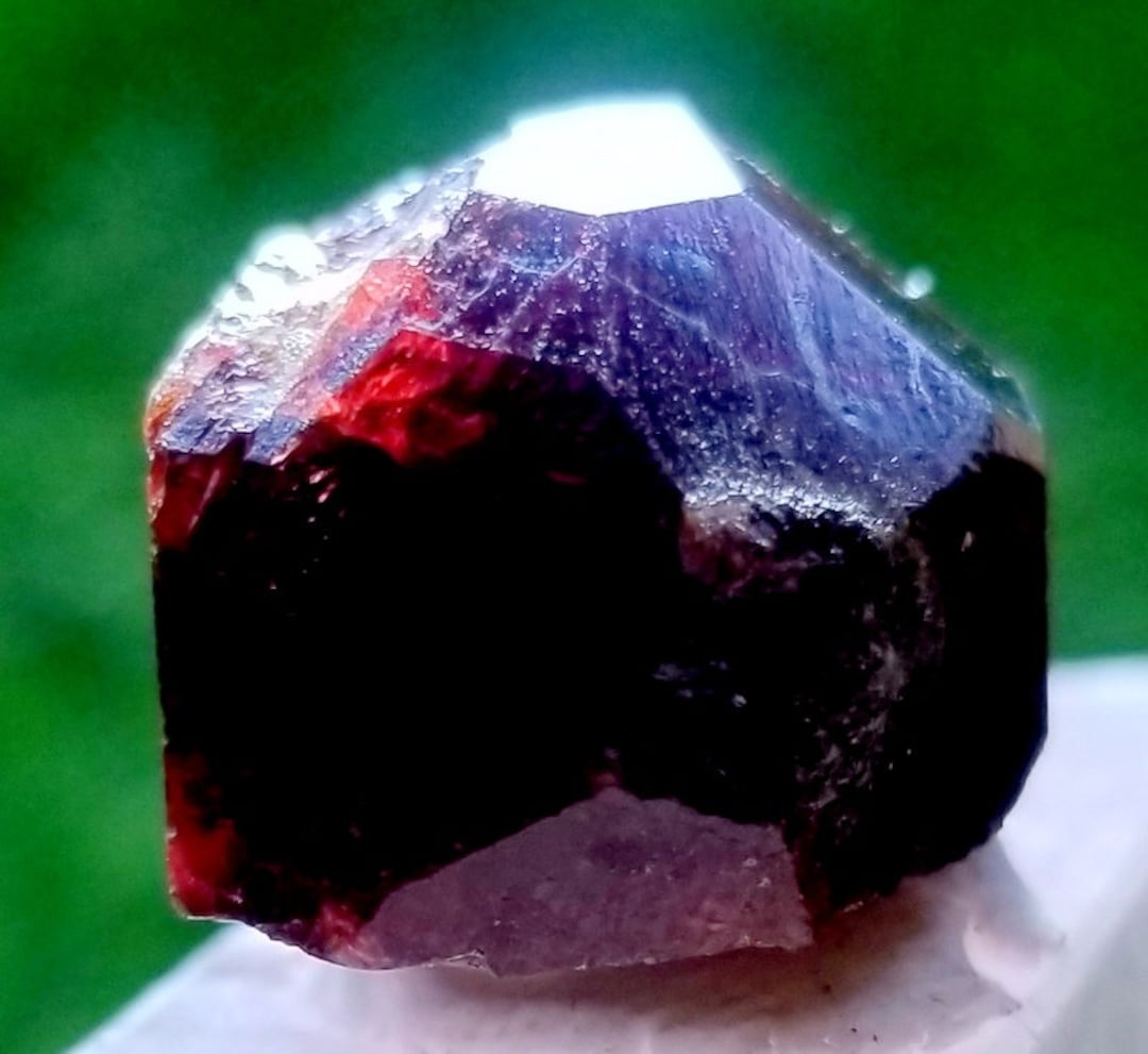 9 Gram Lovely Naturallustrous Perfect Red Garnet Crystal From Skardu ...