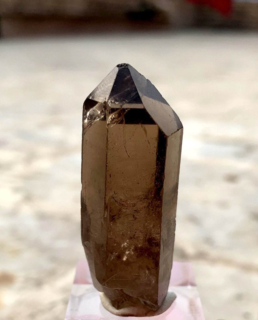 24 Grams Lovely Natural Lustrous Pefect Smokey Quartz Crystal From ...