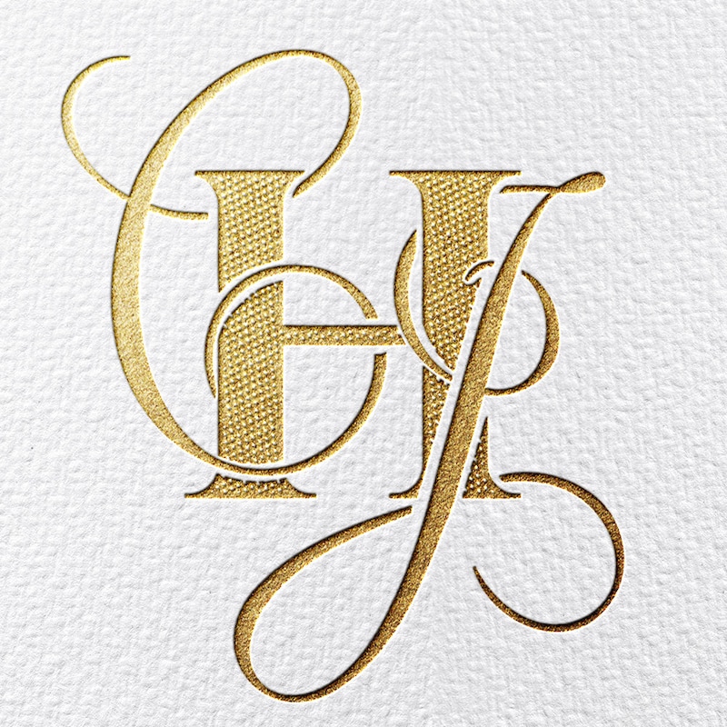 3 Letter Monogram - Etsy