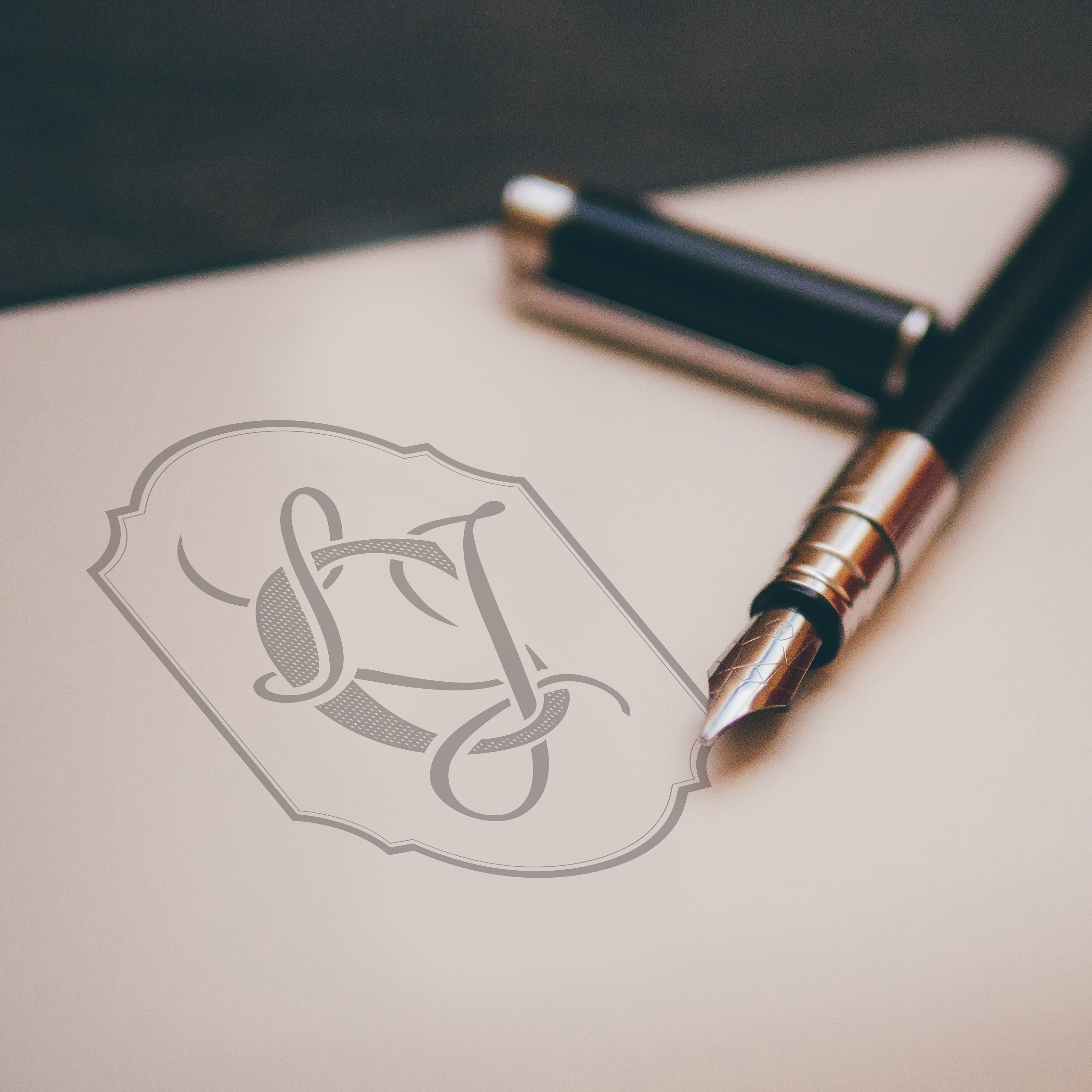 Royal Wedding Monogram Logo, Three Letters Monogram Design, Royal Logo ...