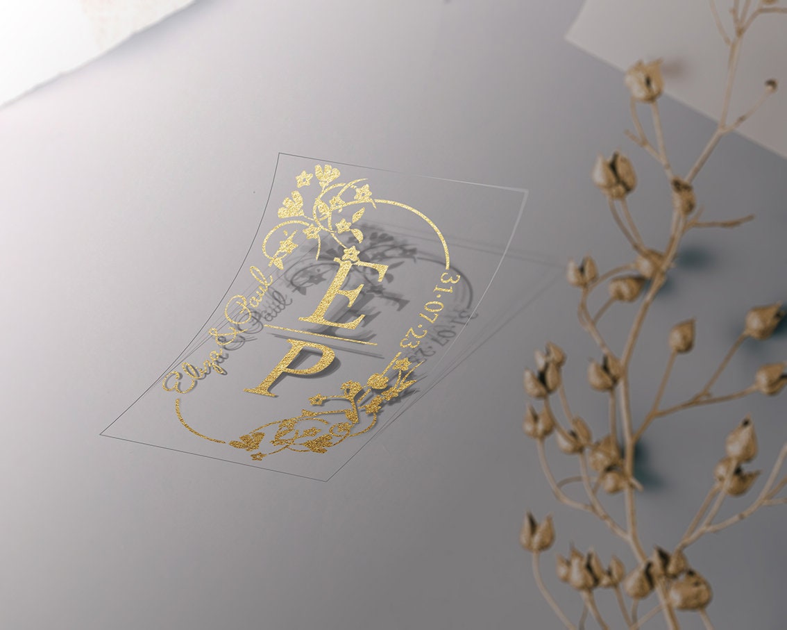 Floral Wedding Monogram Set, Initials Logo Design (digital Download) - Etsy