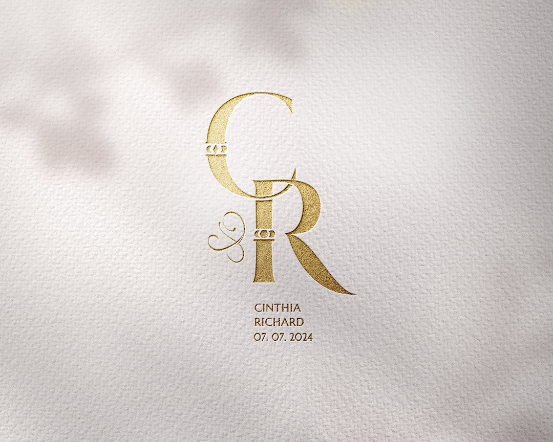 Royal Wedding Monogram, Modern Wedding Monogram Digital Download, Royal ...