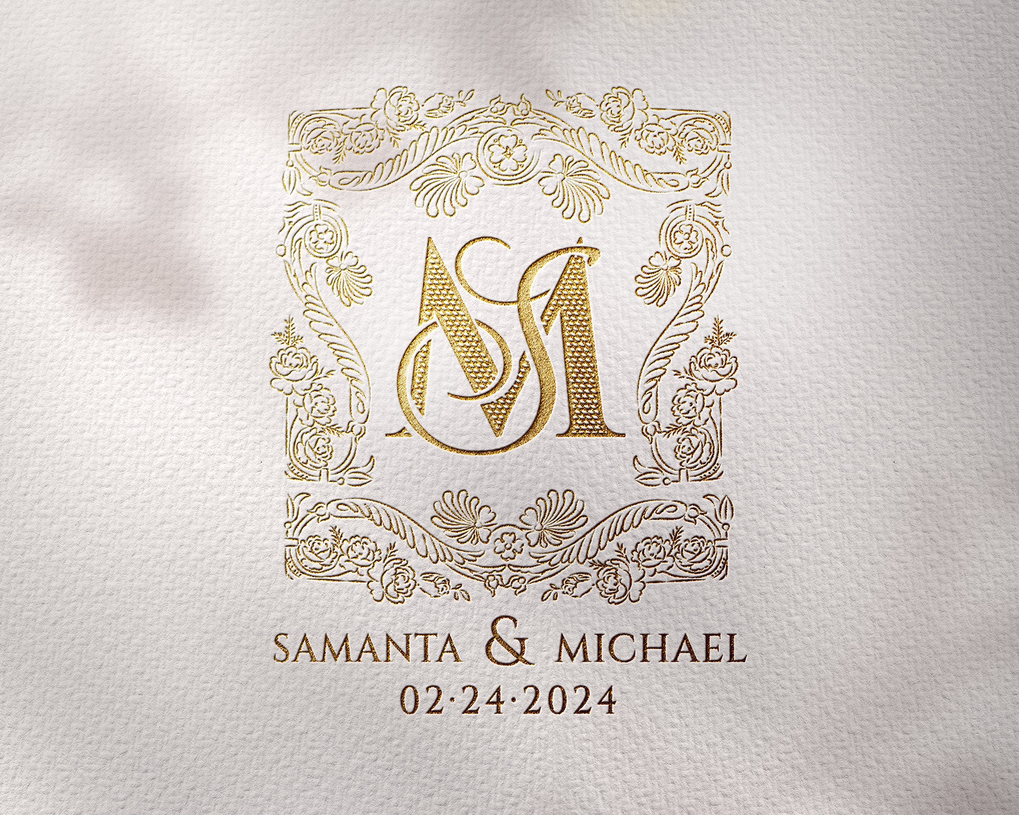 Monogram Design, Personalized Monogram, Monogram Logo, Wedding Logo ...