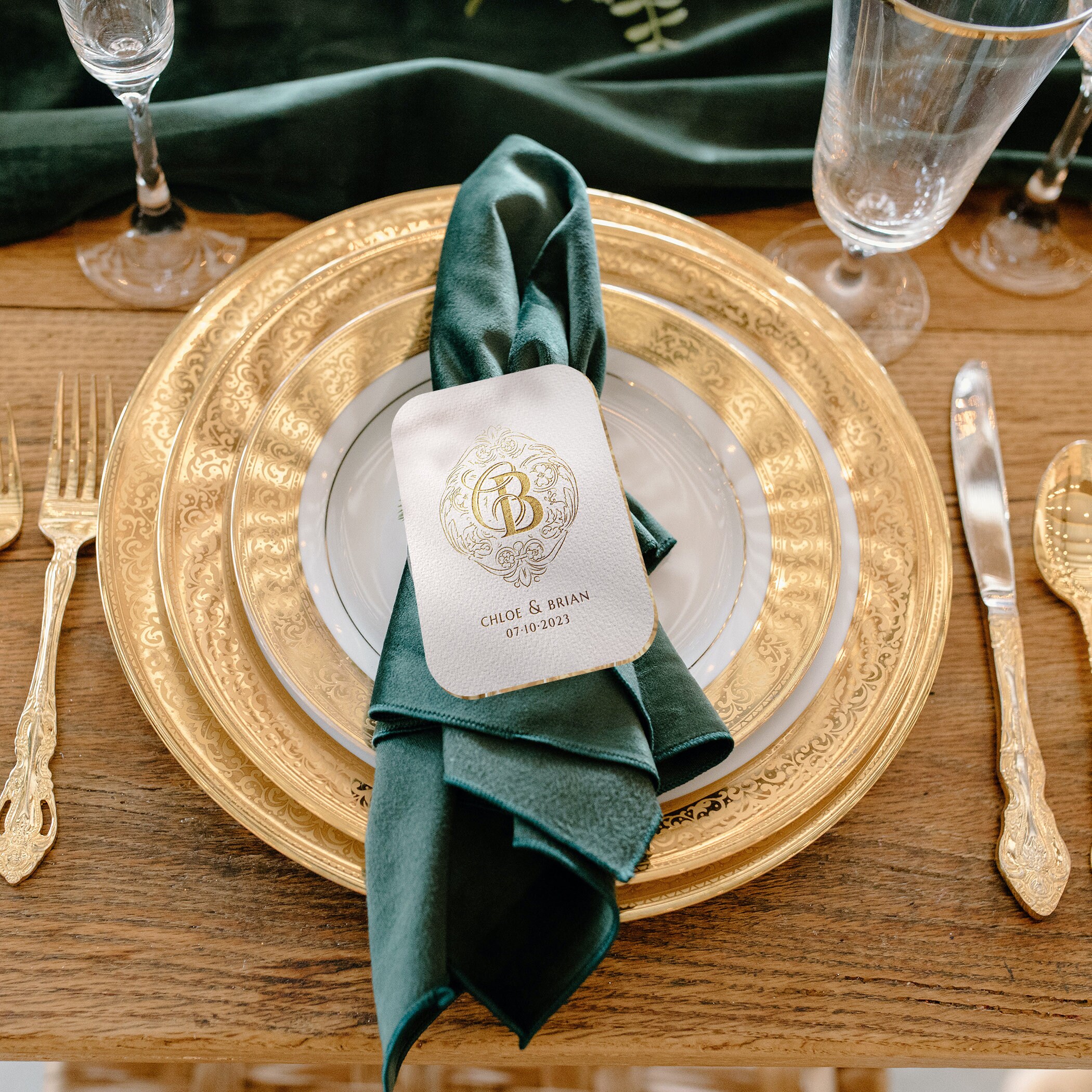 Royal Wedding Monogram, Modern Classic Wedding Monogram Digital ...