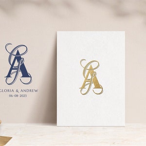 2 Letters WEDDING Monogram, Monogram Logo, Wedding Logo, SVG, Wedding ...