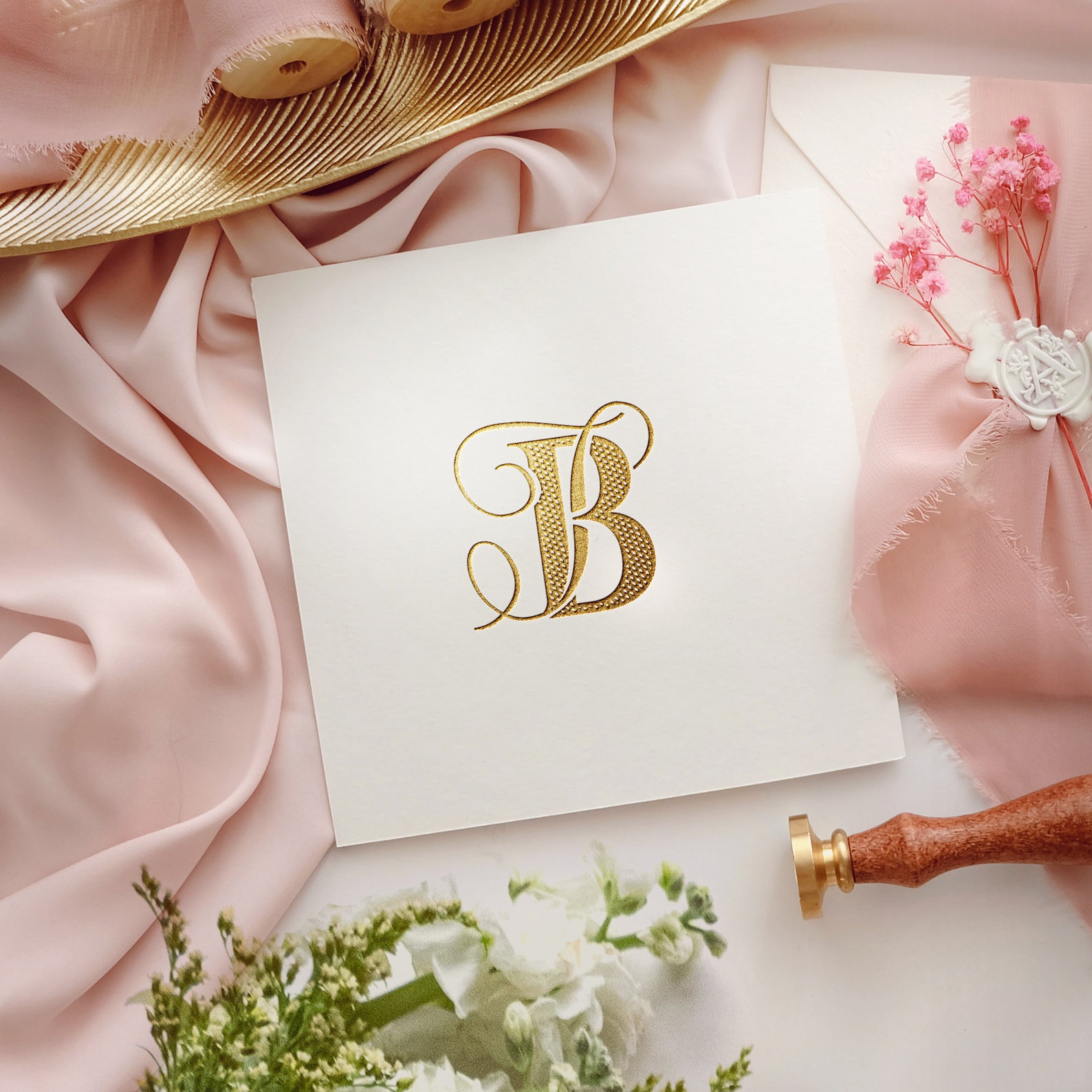 Modern Monogram Logo, Two Letters Logo, Minimalist Wedding Monogram ...
